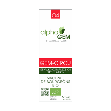 ALPHA GEM COMPLEXE N°4 GEM-CIRCU BIO 15 ML